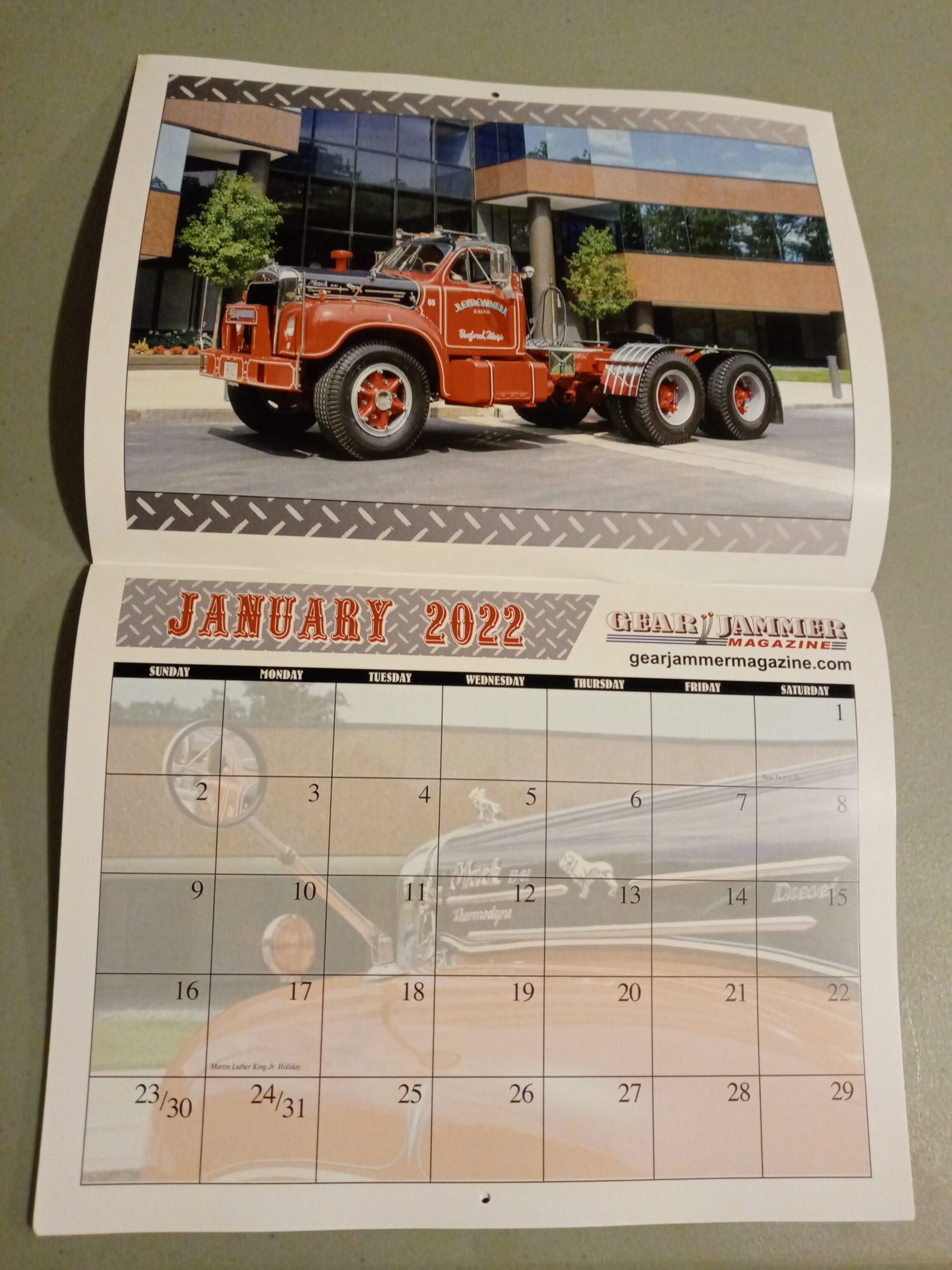 2022 “CLASSIC IRON ” ANTIQUE TRUCK CALENDAR