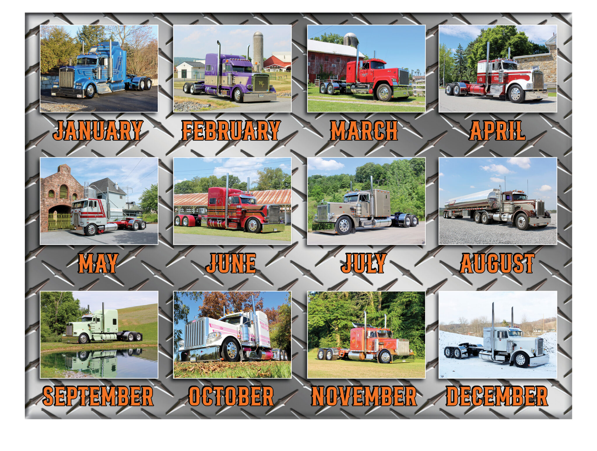 “2026 – Pride of Pennsylvania” 12 Month Calendar